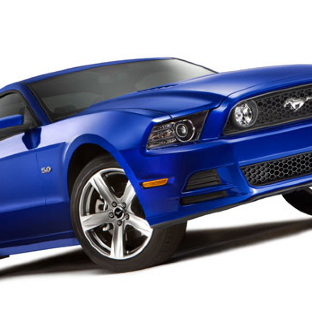 Ford Mustang 2013 en México color azul 5.0 litros - Autos Actual México