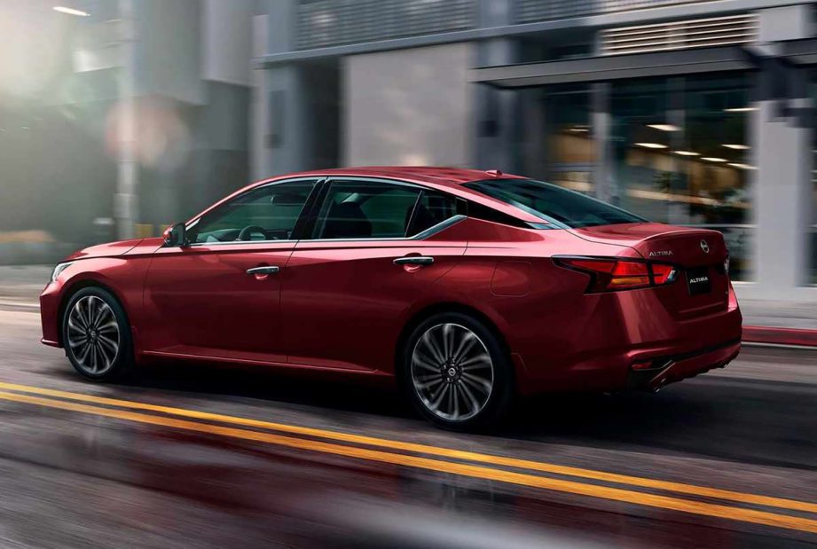 Nissan Altima 2023 En M xico Color Rojo Burdeos Autos Actual M xico