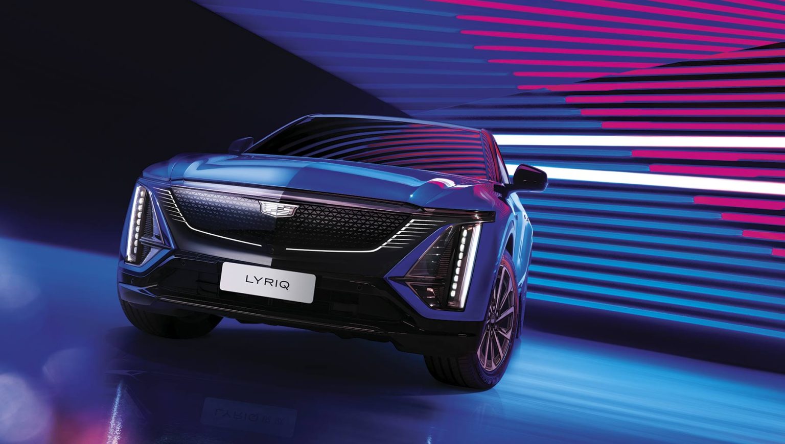 Cadillac LYRIQ 2024 en México, la SU 100% eléctrica: diseño frontal ...