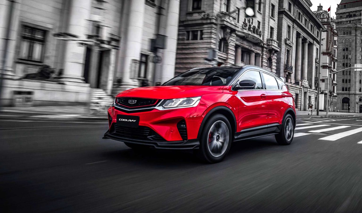 Geely Coolray 2024 color rojo - Autos Actual México